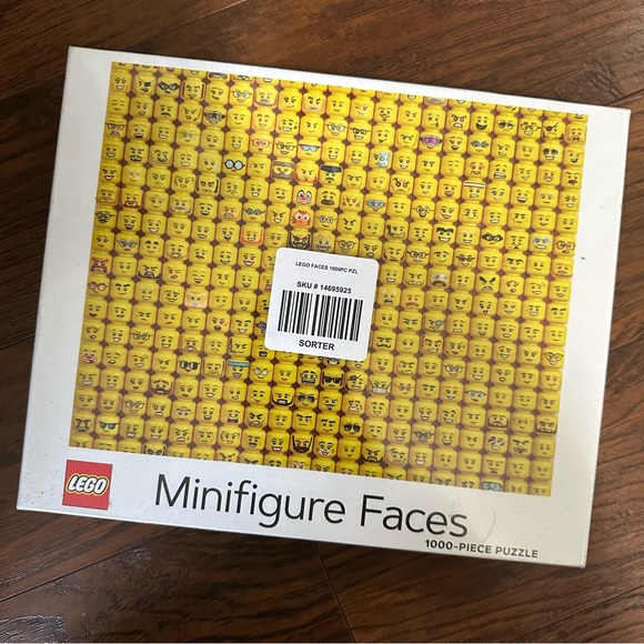 Lego | Toys | Minifigure Faces Lego Puzzle New Unopened | Poshmark